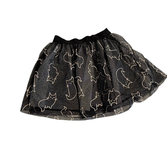 Cat & Jack | Bottoms | Cat Jack Black Cat Pattern Mini Skirt | Poshmark